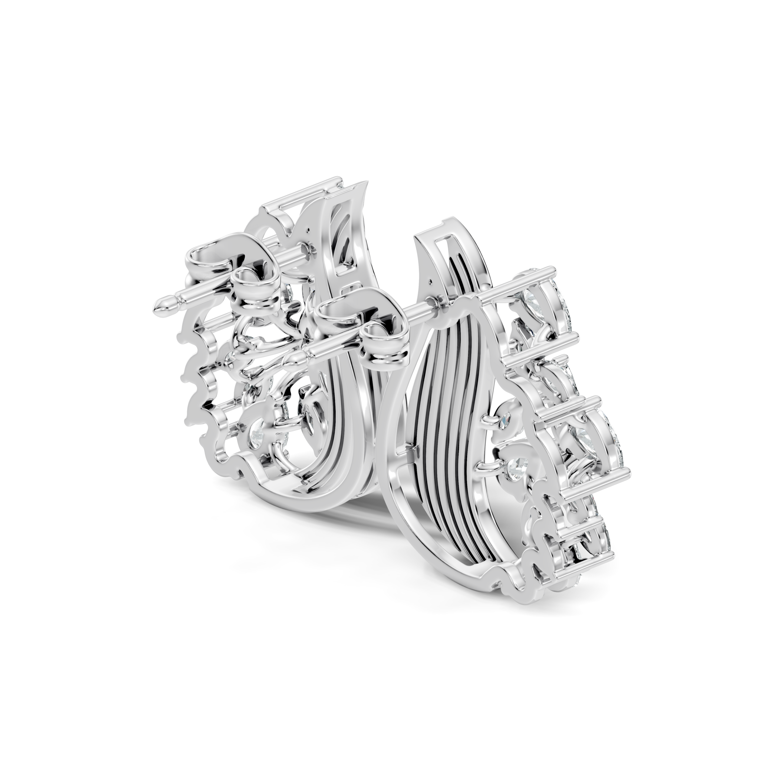 AstraBelle Teardrop Dangles - DMD Gold Prosperity