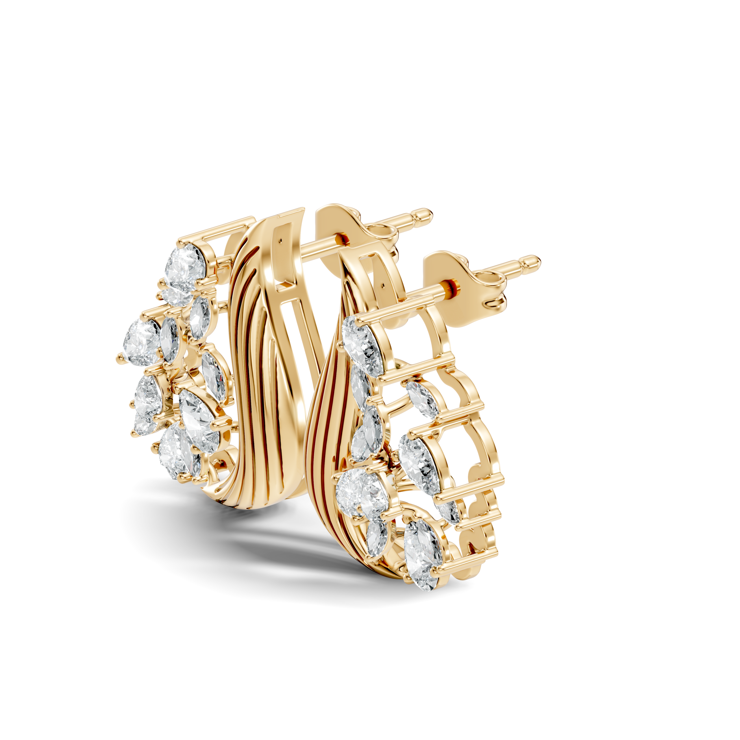 AstraBelle Teardrop Dangles - DMD Gold Prosperity